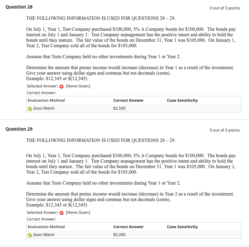 THE FOLLOWING INFORMATION IS USED FOR QUESTIONS 28 - | Chegg.com