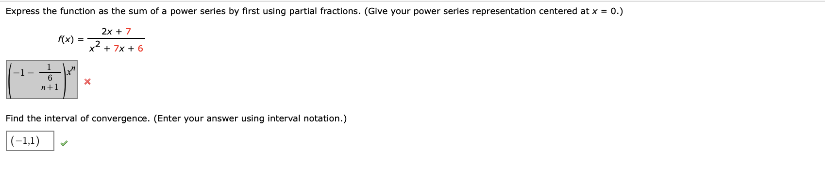 Solved Express the function as the sum of a power series by | Chegg.com
