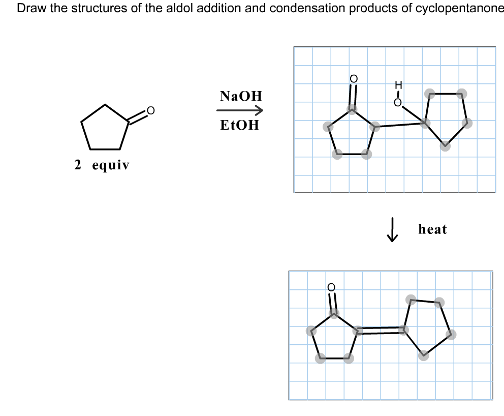 Solved Draw the structures of the aldol addition and | Chegg.com