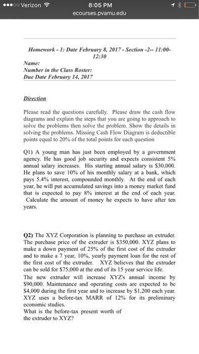 Solved Read the questions carefully. Please draw the cash | Chegg.com