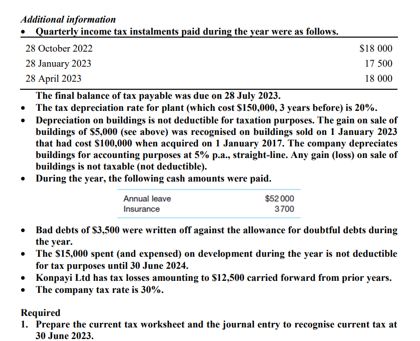 Solved Question: Prepare the current tax worksheet and the | Chegg.com
