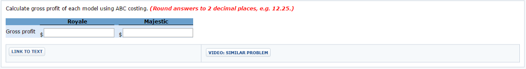 Solved What was the cost per unit of each model using ABC | Chegg.com