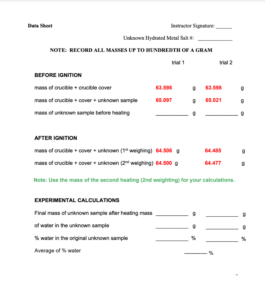 Solved Name: Section Pre-Laboratory Assignment 1. Name at | Chegg.com