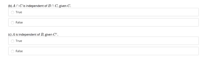Solved Determine whether each of the following statements | Chegg.com