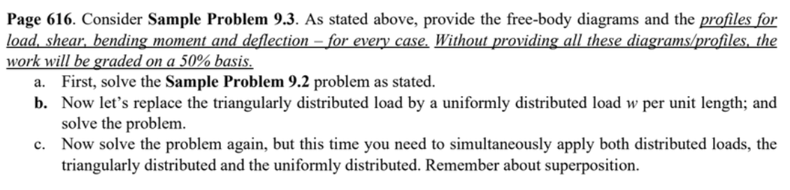 Page 616. Consider Sample Problem 9.3. As stated | Chegg.com