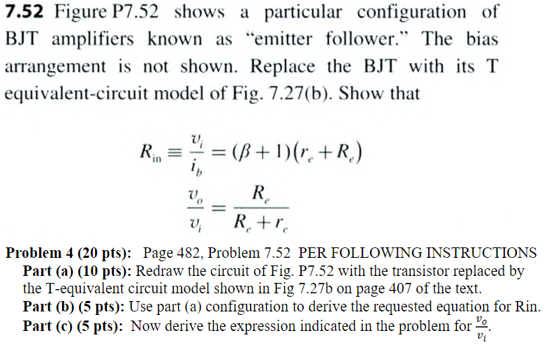 Solved 7.52 Figure P7.52 shows a particular configuration of | Chegg.com