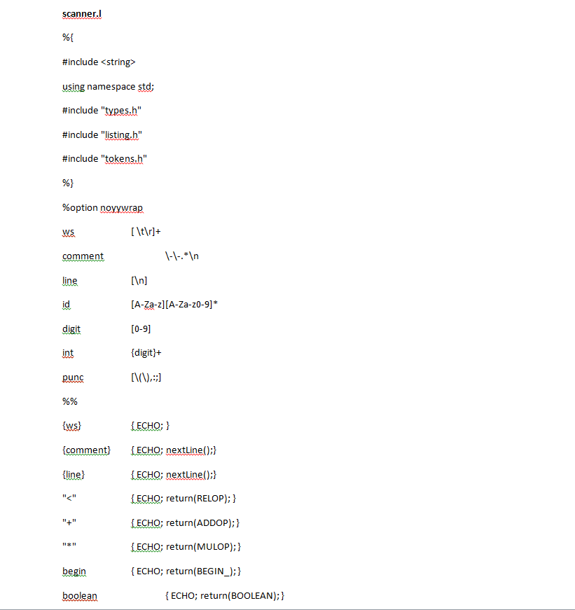 Solved CMSC 430 Project 4 The fourth project involves | Chegg.com