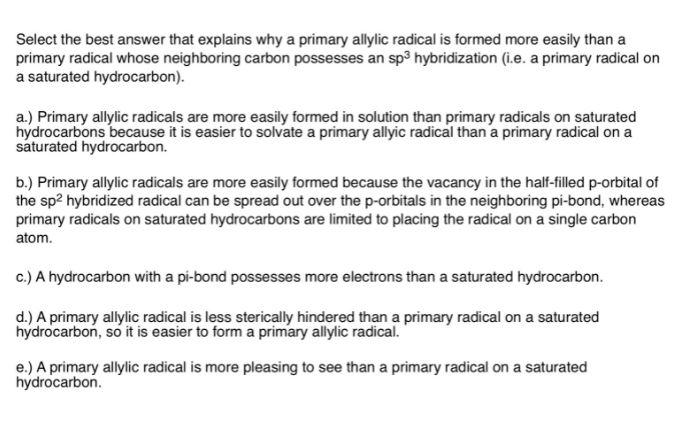 Solved Select the best answer that explains why a primary | Chegg.com