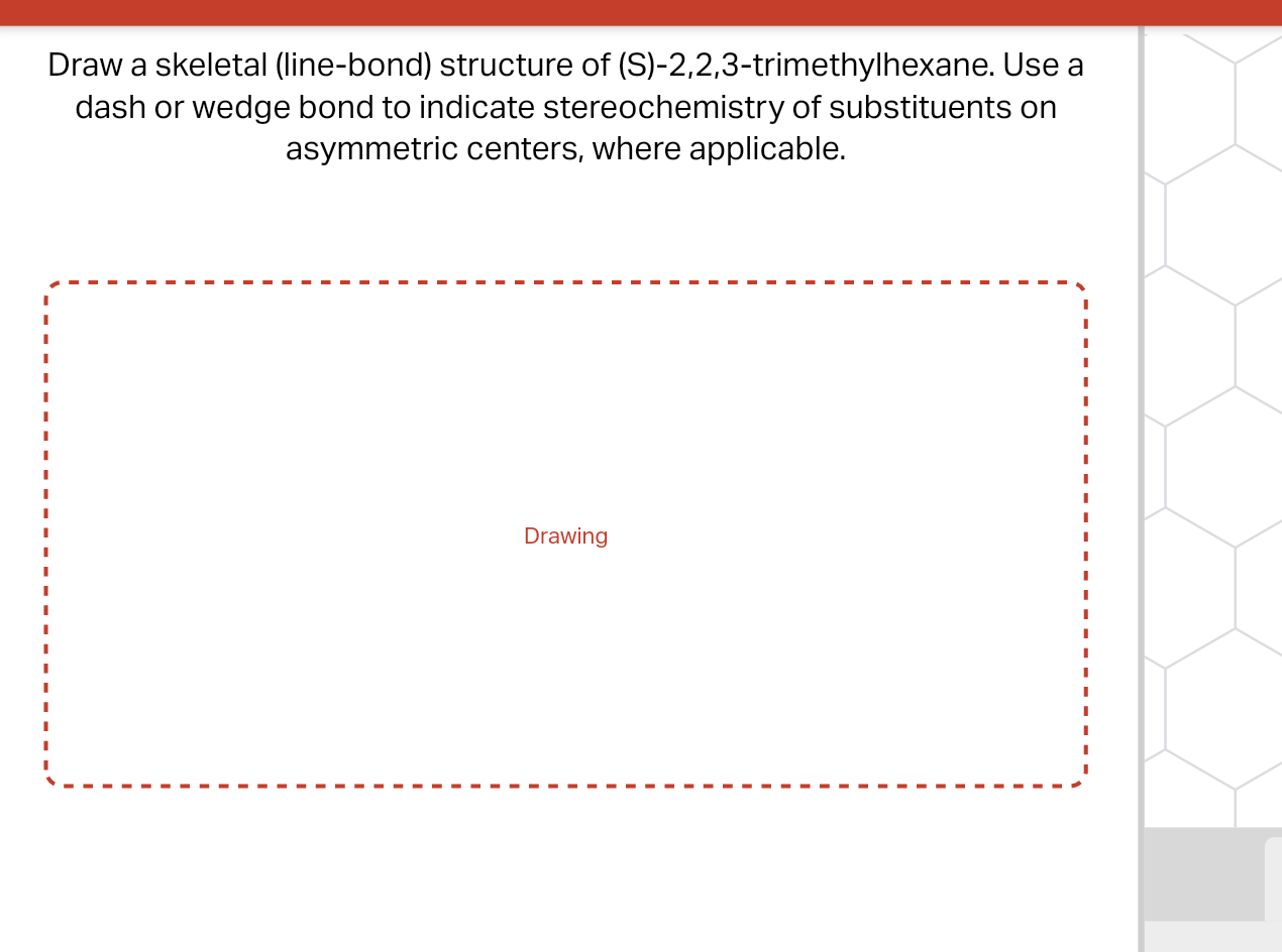 Solved Draw a skeletal (line-bond) structure of | Chegg.com