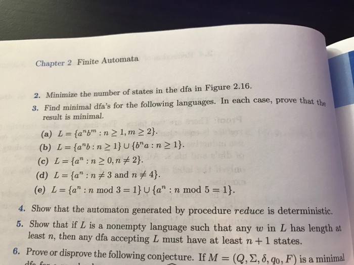 Solved 3 (d). Use the k-equivalence algorithm and you don’t | Chegg.com