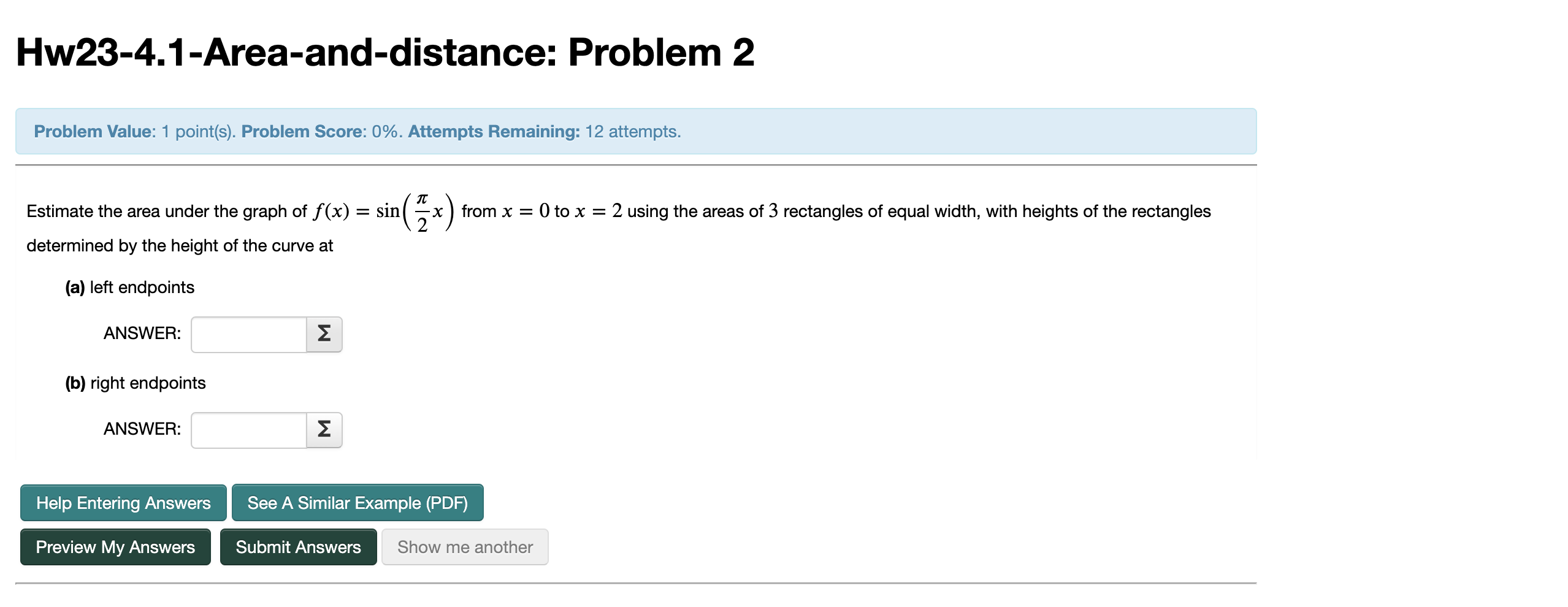 Solved Estimate the area under the graph of f(x)=sin(2πx) | Chegg.com