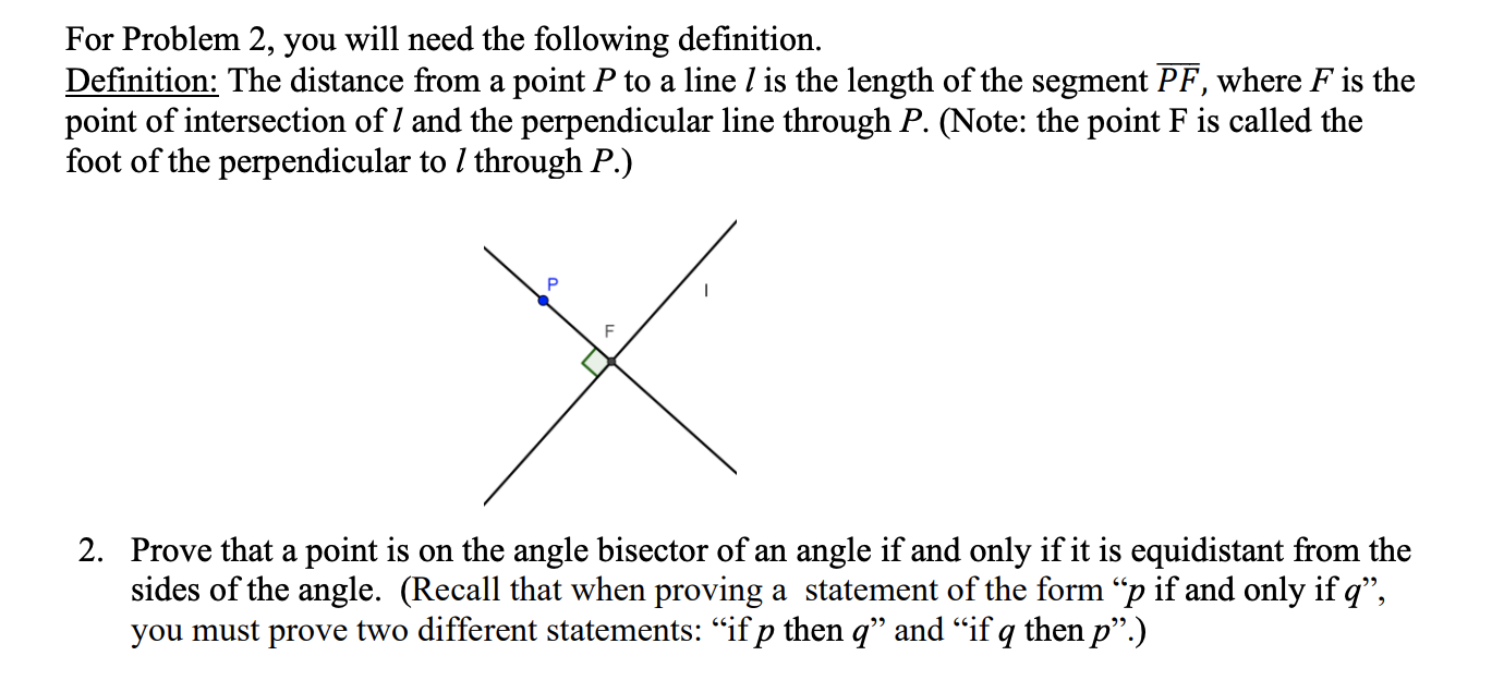 Solved For Problem 2, you will need the following | Chegg.com