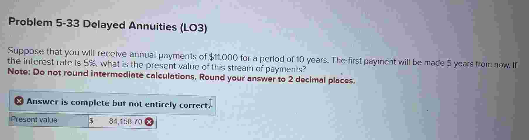 Solved Suppose that you will receive annual payments of | Chegg.com