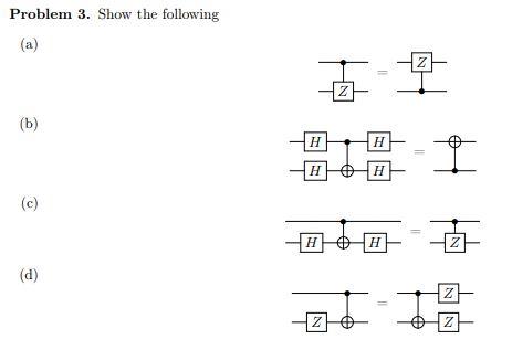 Solved Problem 3. Show the following (a) | Chegg.com