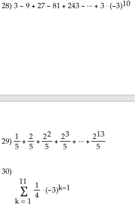 Solved Directions: Use a graphing utility to find the sum of | Chegg.com