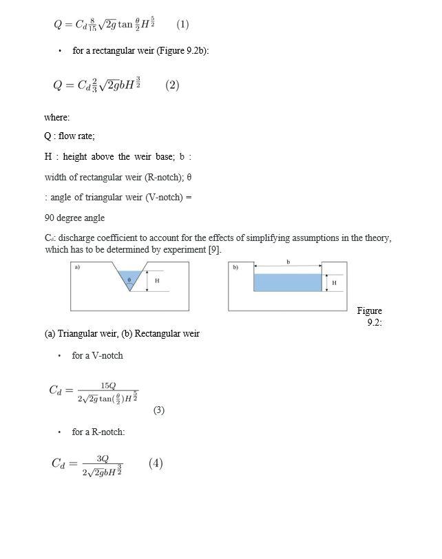 Solved Hi there, I did a lab experiment on Vnotch and | Chegg.com