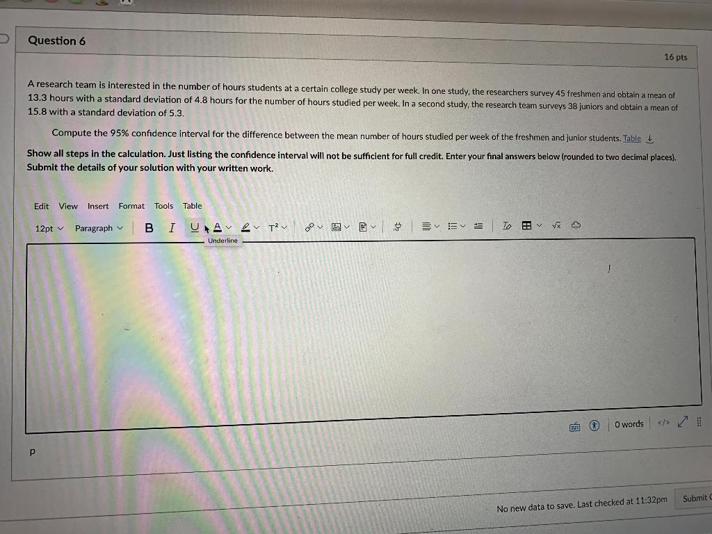 Solved Assume x is a normally distributed random variable | Chegg.com
