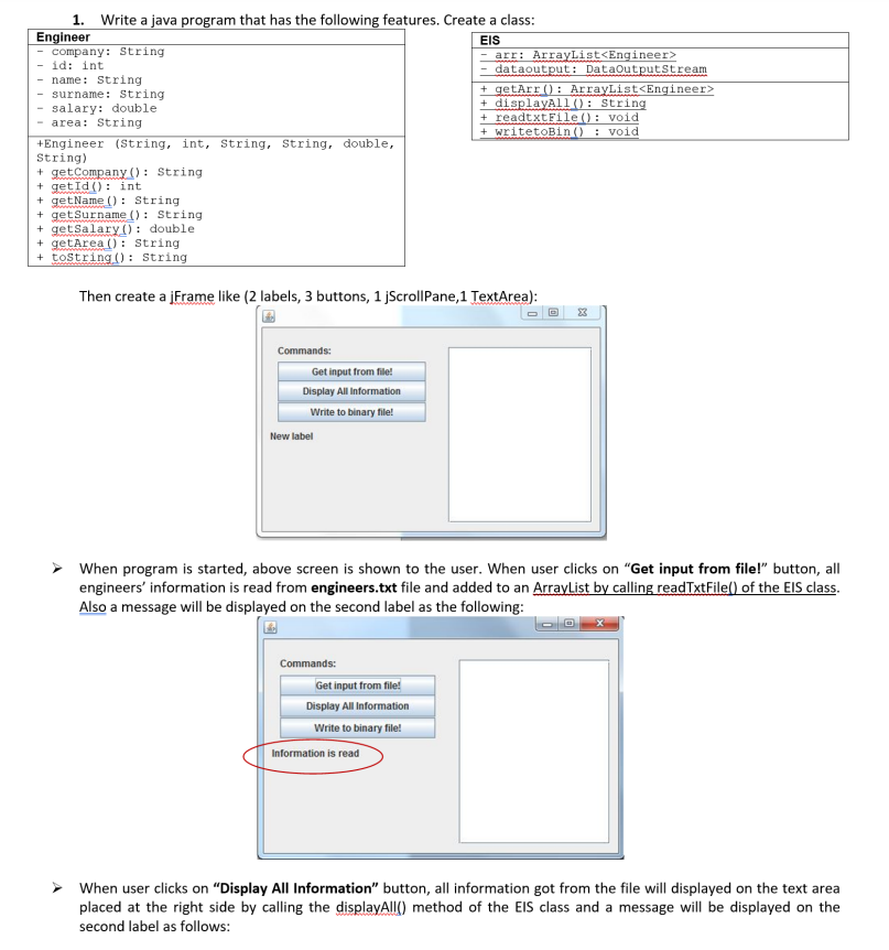 Solved I need the AUTO GENERATED CODE OF JFRAME USING | Chegg.com