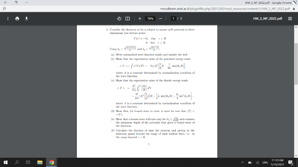 Solved Ø = o 다. O HW_2_NP_2022.pdf - Google Chrome | Chegg.com
