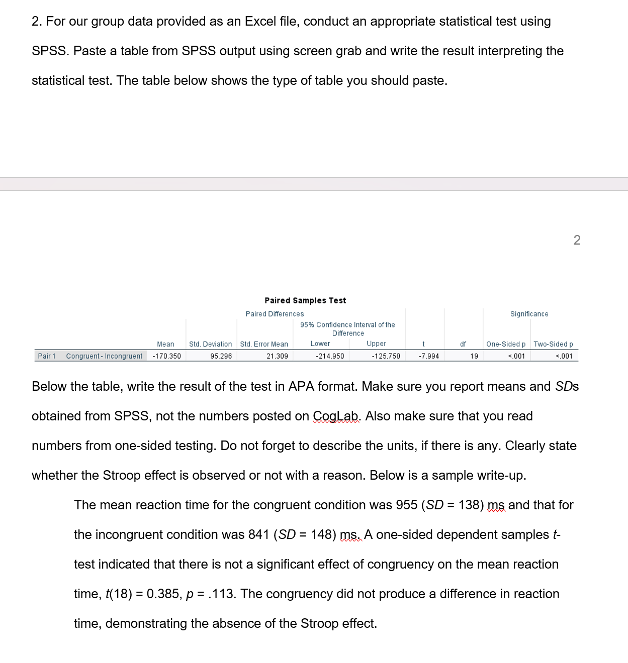 Solved Paired Samples Statistics Paired Samples Correlations | Chegg.com