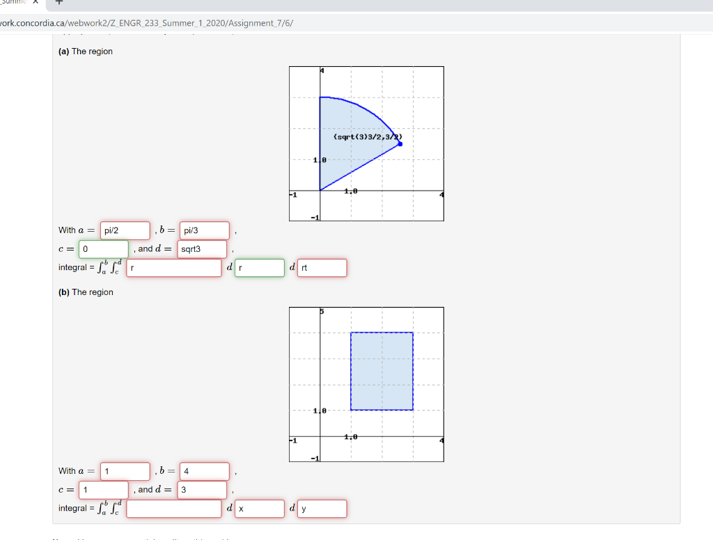 Solved ork.concordia.ca/webwork2/Z_ENGR_233 Summer 1 | Chegg.com