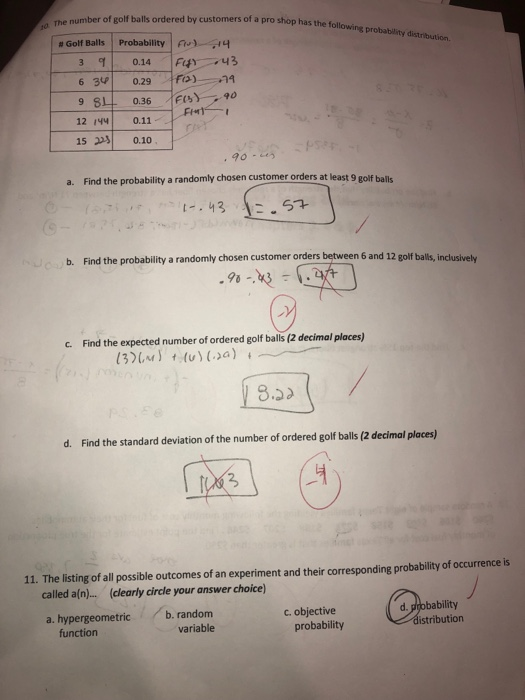 Solved please help me answer this page of statistics and | Chegg.com