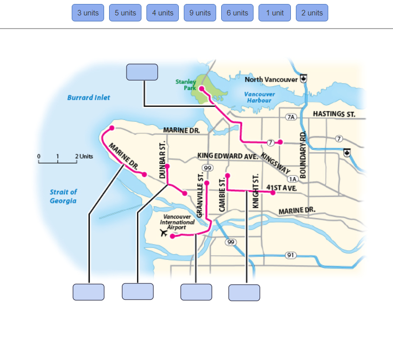 Solved If your map uses a representative fraction: Use a | Chegg.com