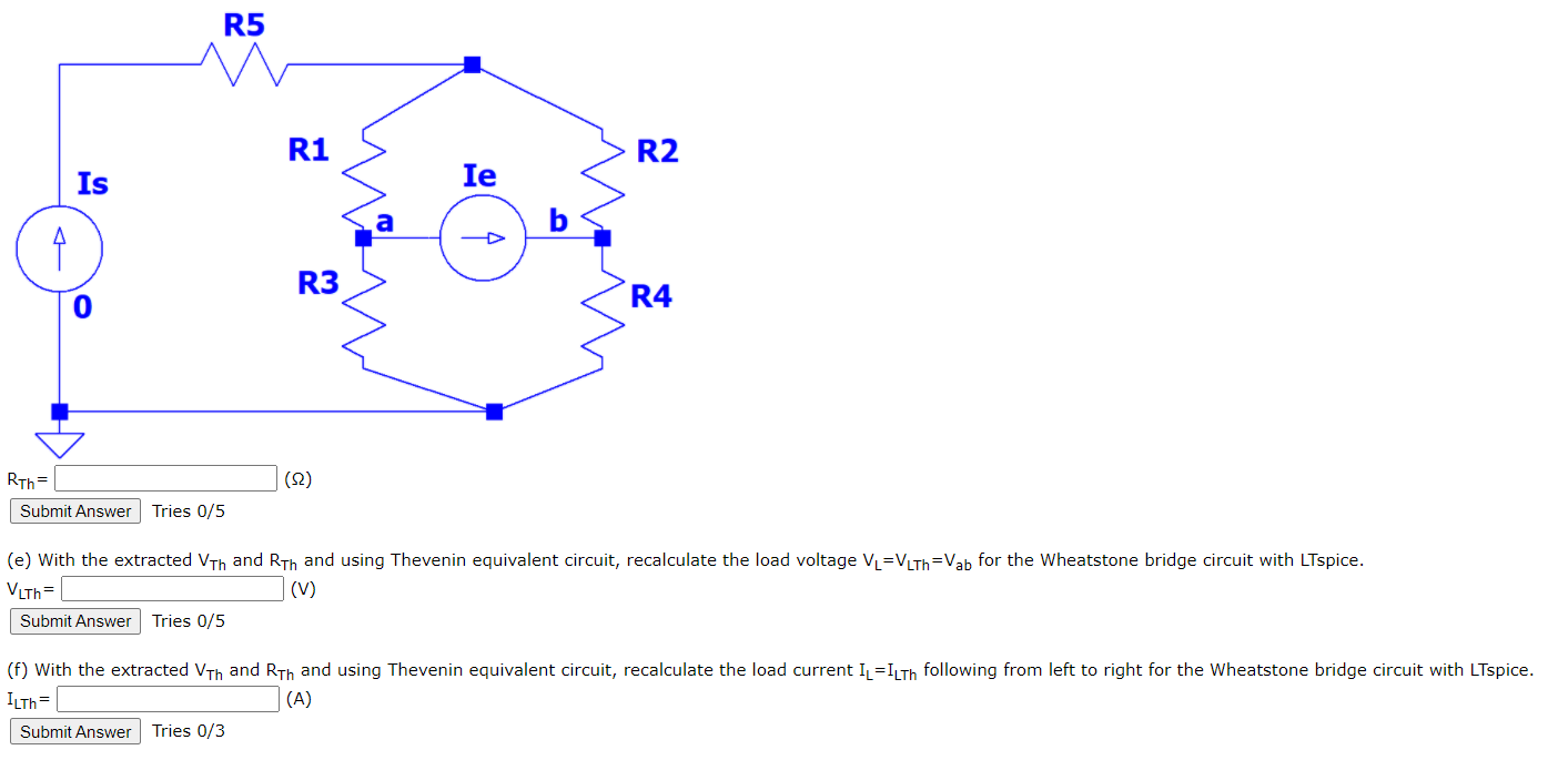 Solved Part B. Wheatstone Bridge Circuit with a Current | Chegg.com