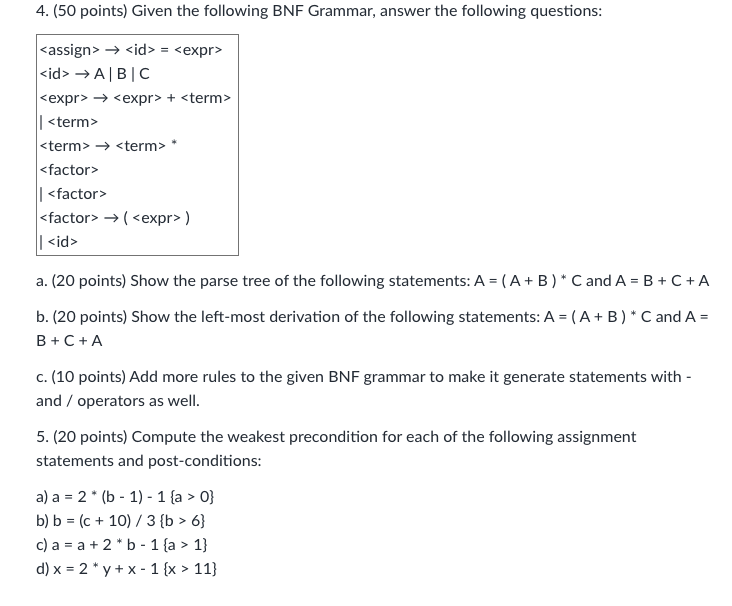 Solved \begin{tabular}{|l|} \hline assign >→ id >= | Chegg.com