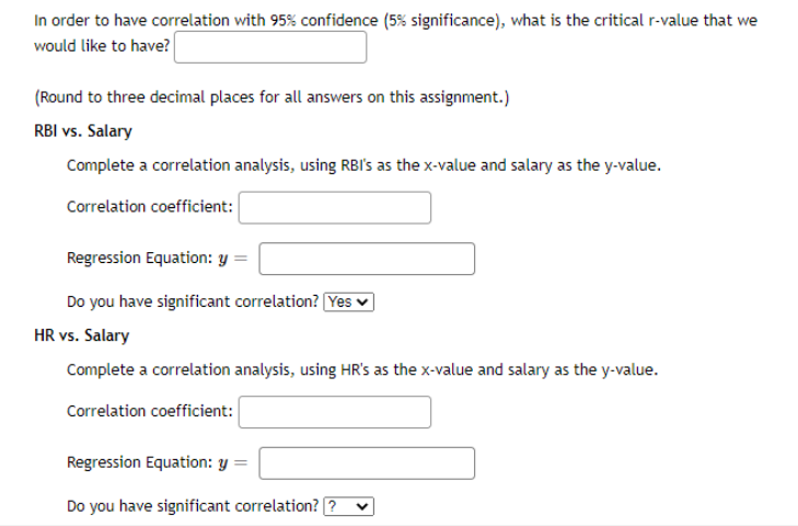 Solved The following is a chart of 25 baseball players' | Chegg.com
