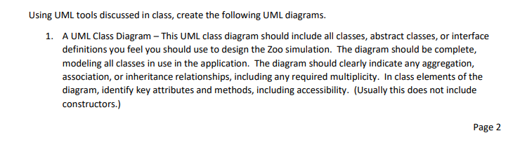 Solved Using UML tools discussed in class, create the | Chegg.com