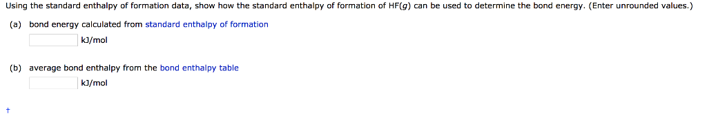 Solved Using the standard enthalpy of formation data, show | Chegg.com