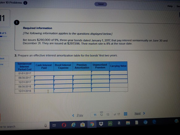 Solved pter 10 Problems Help Sa Required information The | Chegg.com