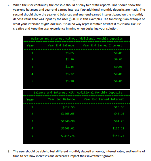 Solved Airgead Banking App Functional Requirements 1. | Chegg.com