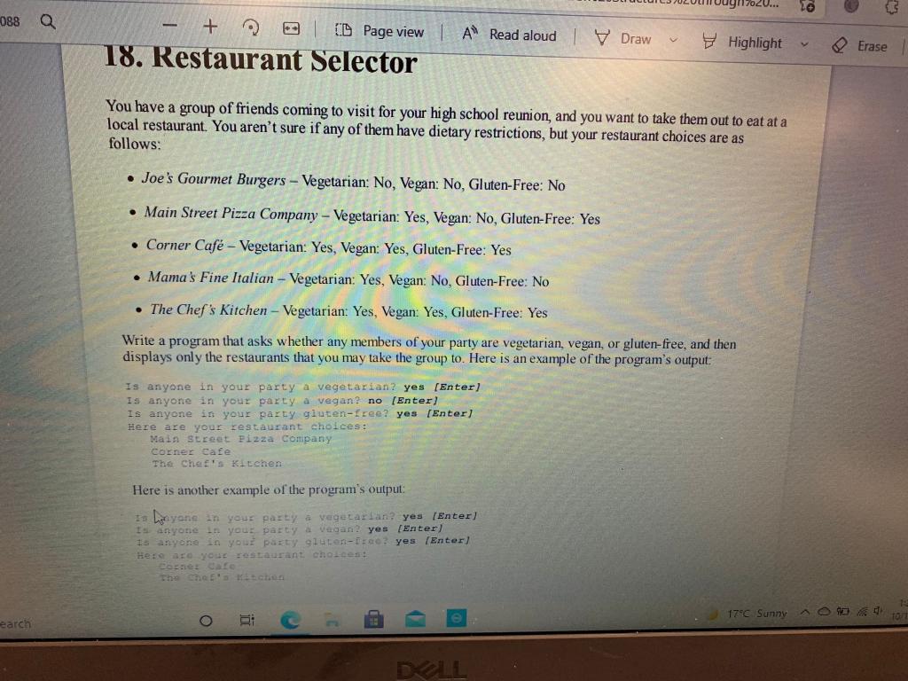 Solved From Control Structures through Objects 7th | Chegg.com