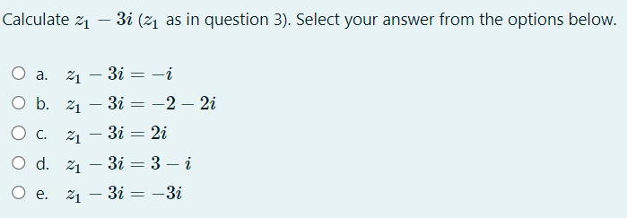 Solved Again, consider the complex numbers z1=3+2i and | Chegg.com