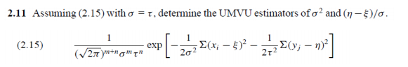 Solved This is from "Theory of Point Estimation"(Lehman & | Chegg.com