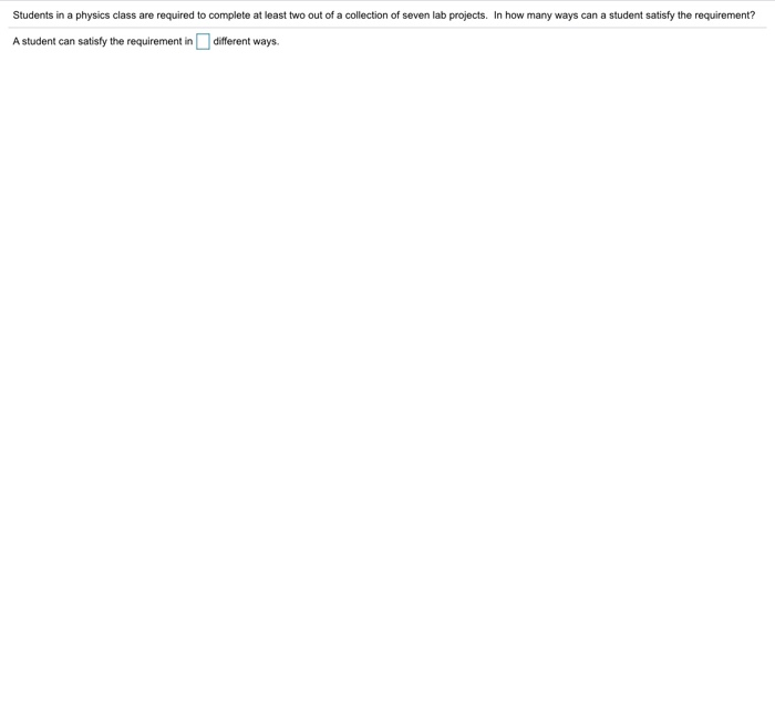 Solved In how many ways can a selection of at most seven | Chegg.com
