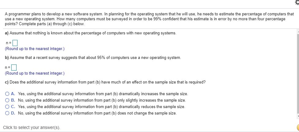 Solved A Programmer Plans To Develop A New Software System