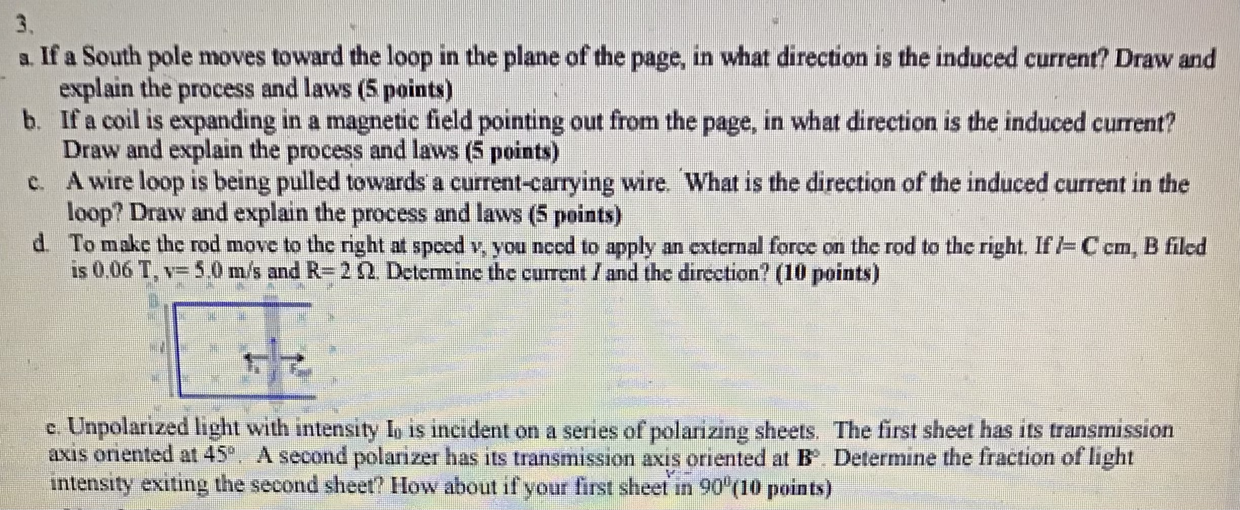 Physics hw, please help! Be very detailed and | Chegg.com