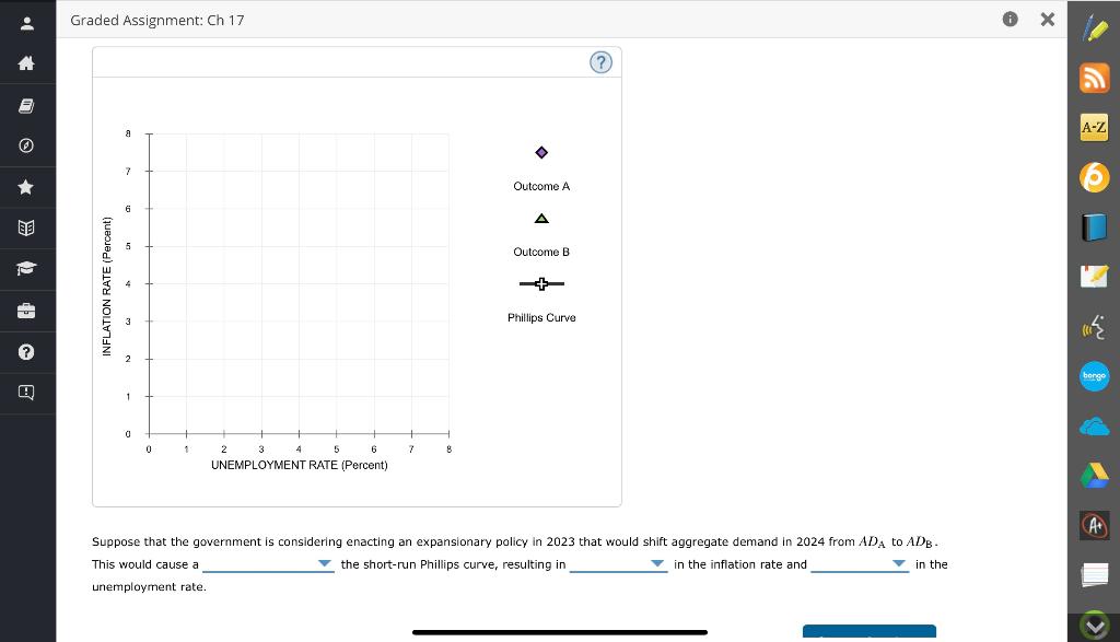 Solved In the year 2023, aggregate demand and aggregate | Chegg.com