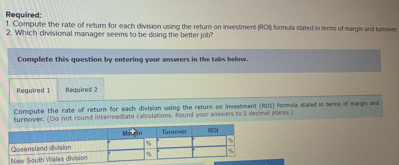 Solved Exercise 10-8 (Algo) Computing and Interpreting | Chegg.com