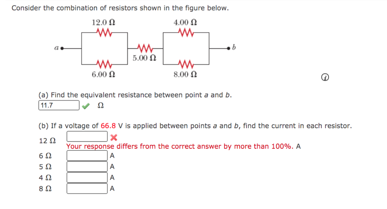 Solved Consider the combination of resistors shown in the | Chegg.com