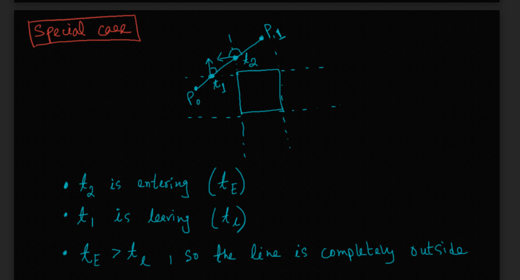 Cyrus-Beck Algo Is it guaranteed that BAL the | Chegg.com