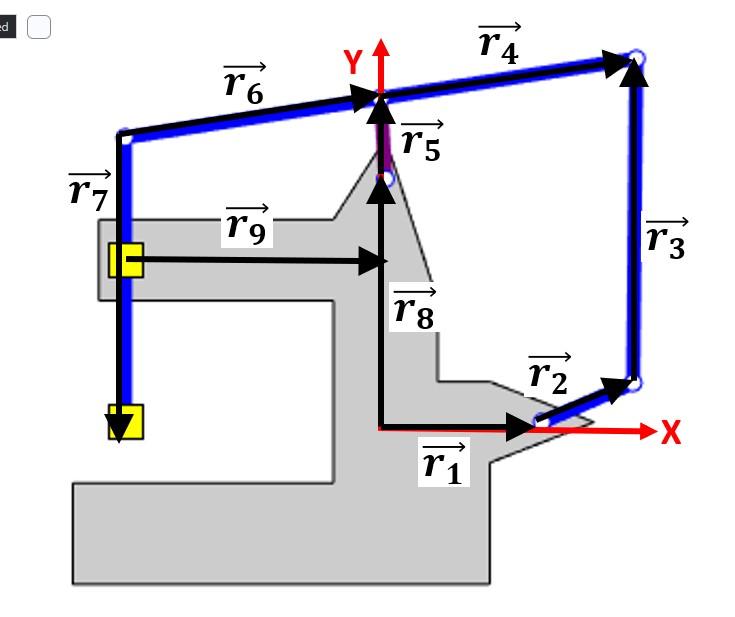 Solved For the power hammer system shown, draw a correct | Chegg.com