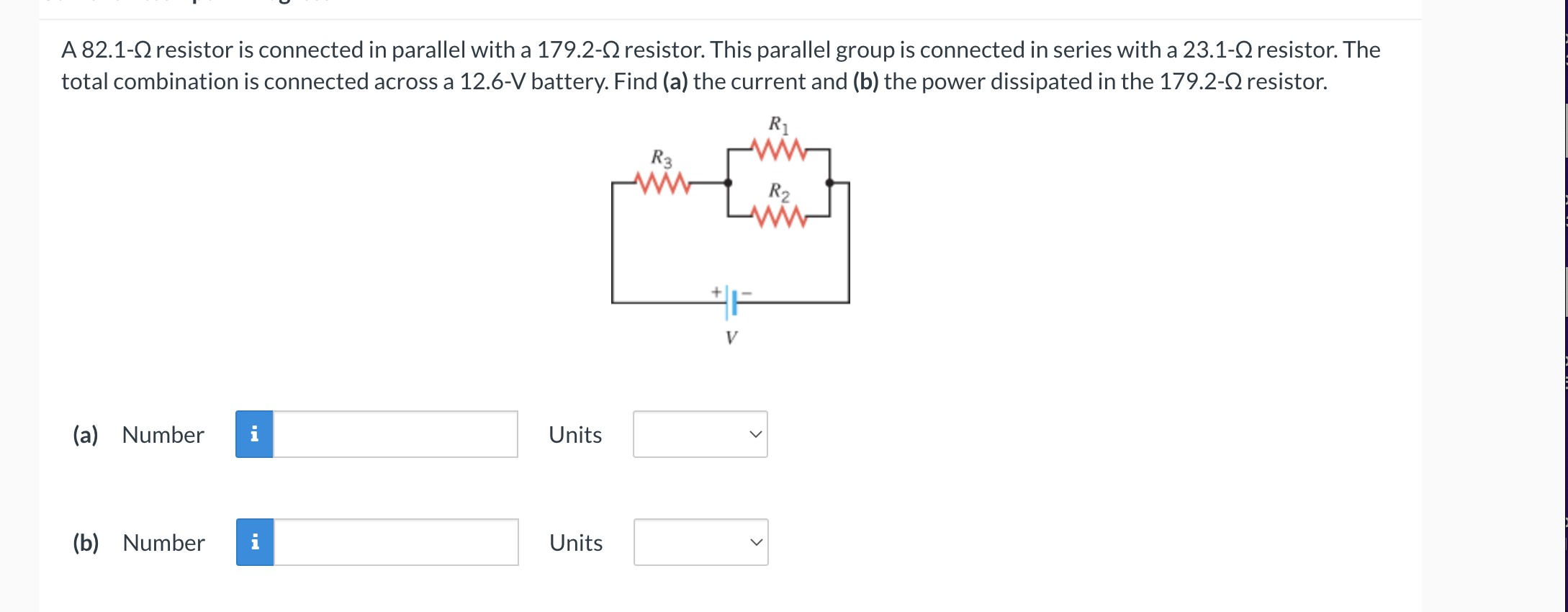 [Solved]: A 82.1- ( Omega ) resistor is connected in pa
