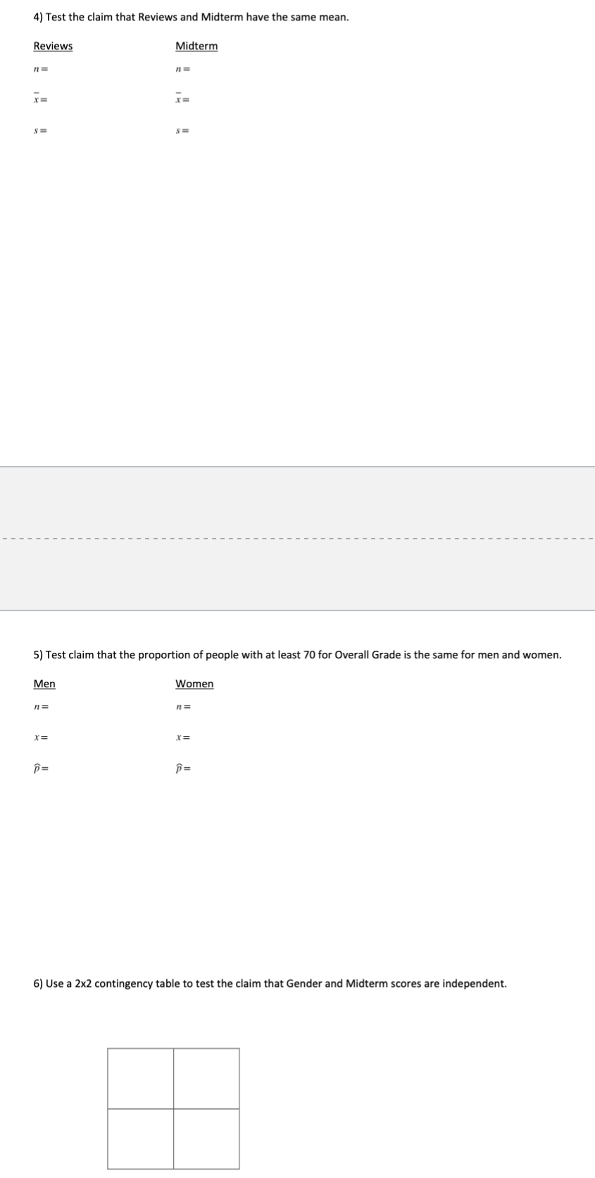 please help me with my hw, show work and write neat. | Chegg.com
