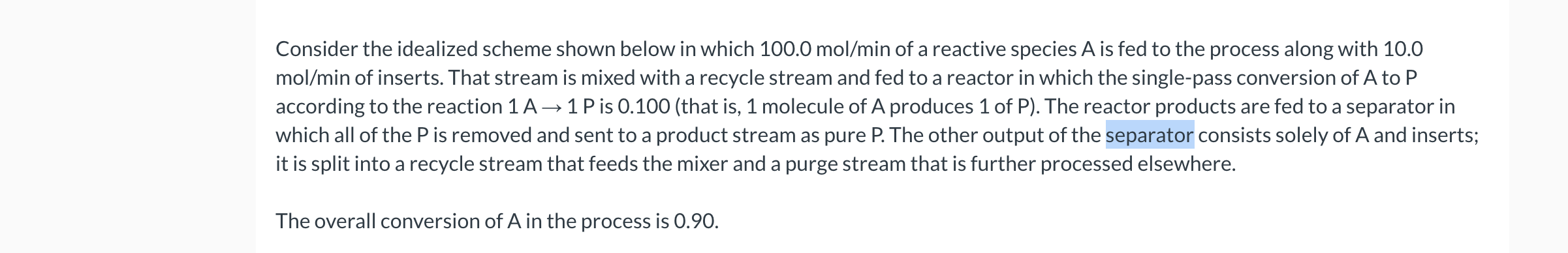 Solved Consider the idealized scheme shown below in which | Chegg.com