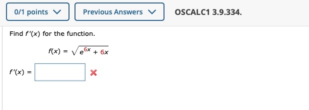 Solved 0/1 points v | Previous Answers v OSCALC1 3.9.334. | Chegg.com Solved 0/1 points v | Previous Answers v OSCALC1 3.9.334. | Chegg.com