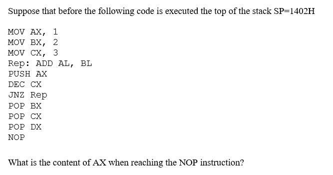 Solved Suppose that before the following code is executed | Chegg.com